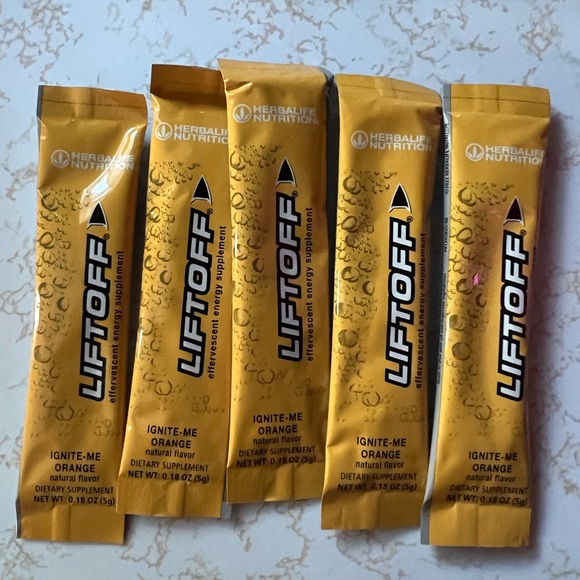 Accessories | 5 Sample Packets Orange Liftoff | Poshmark